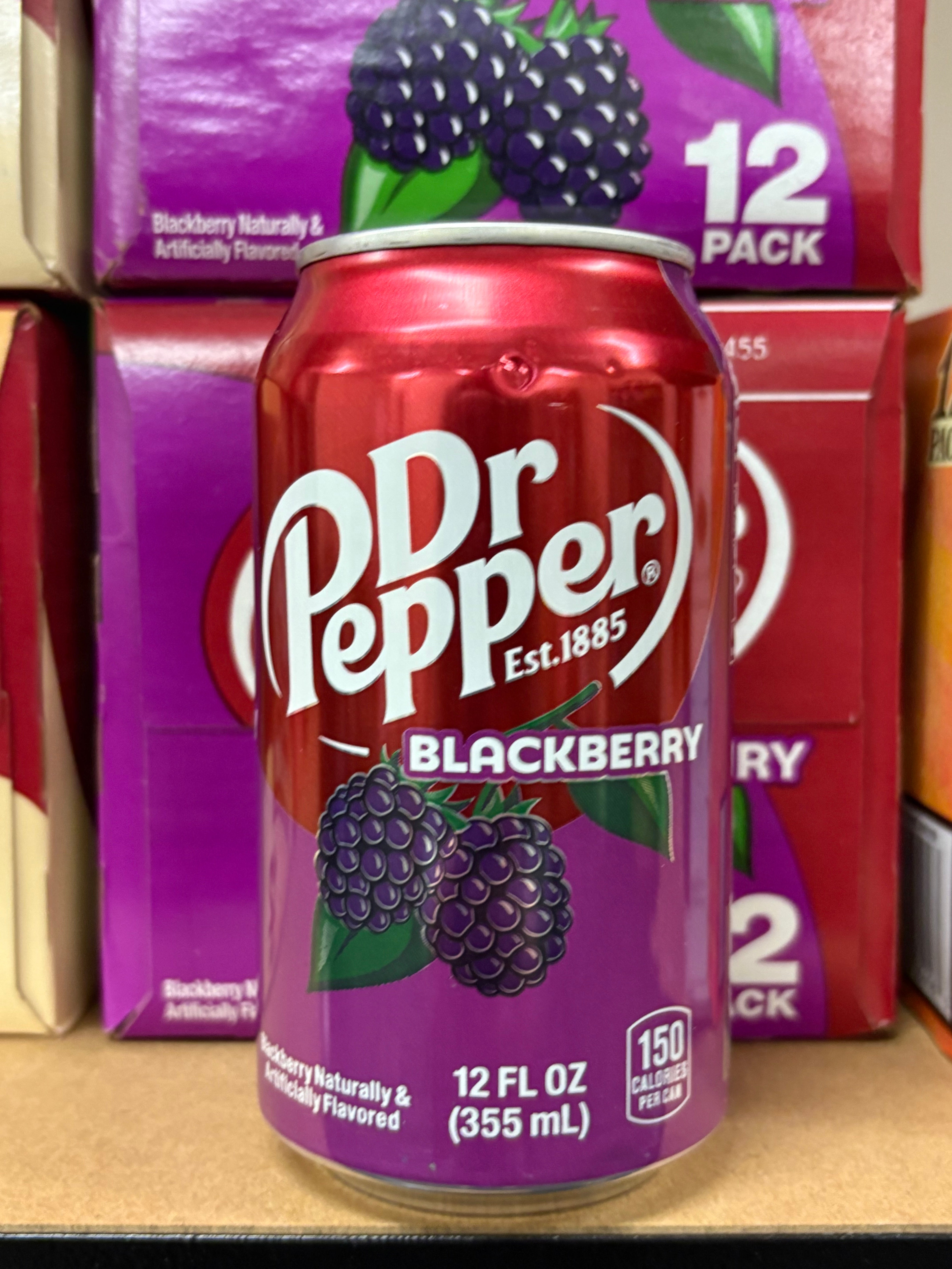 Dr Pepper Blackberry 355ml – Sugar Boom