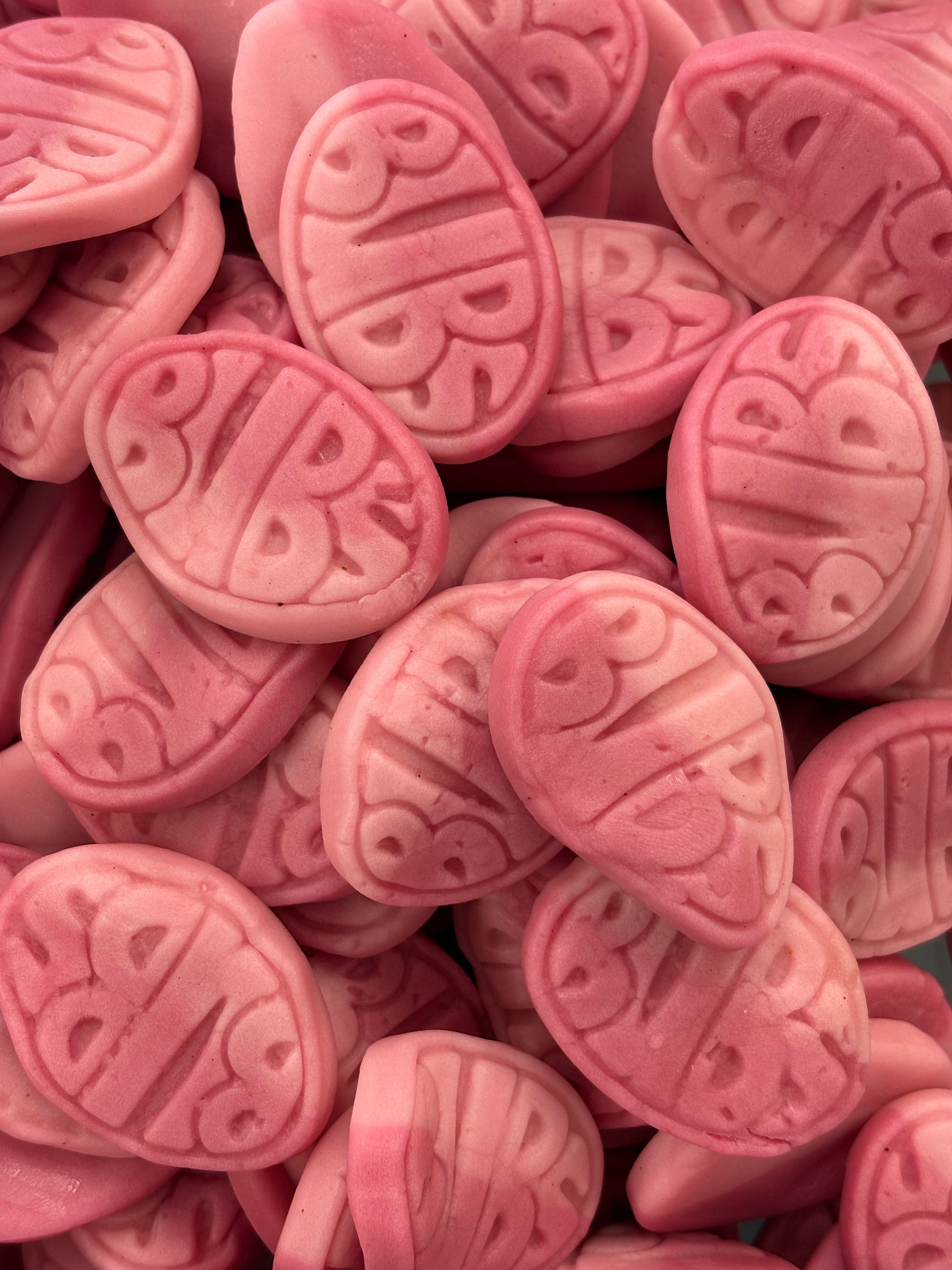 Bubs Sour Wild Strawberry and Pomegranate Ovals 150g – Sugar Boom