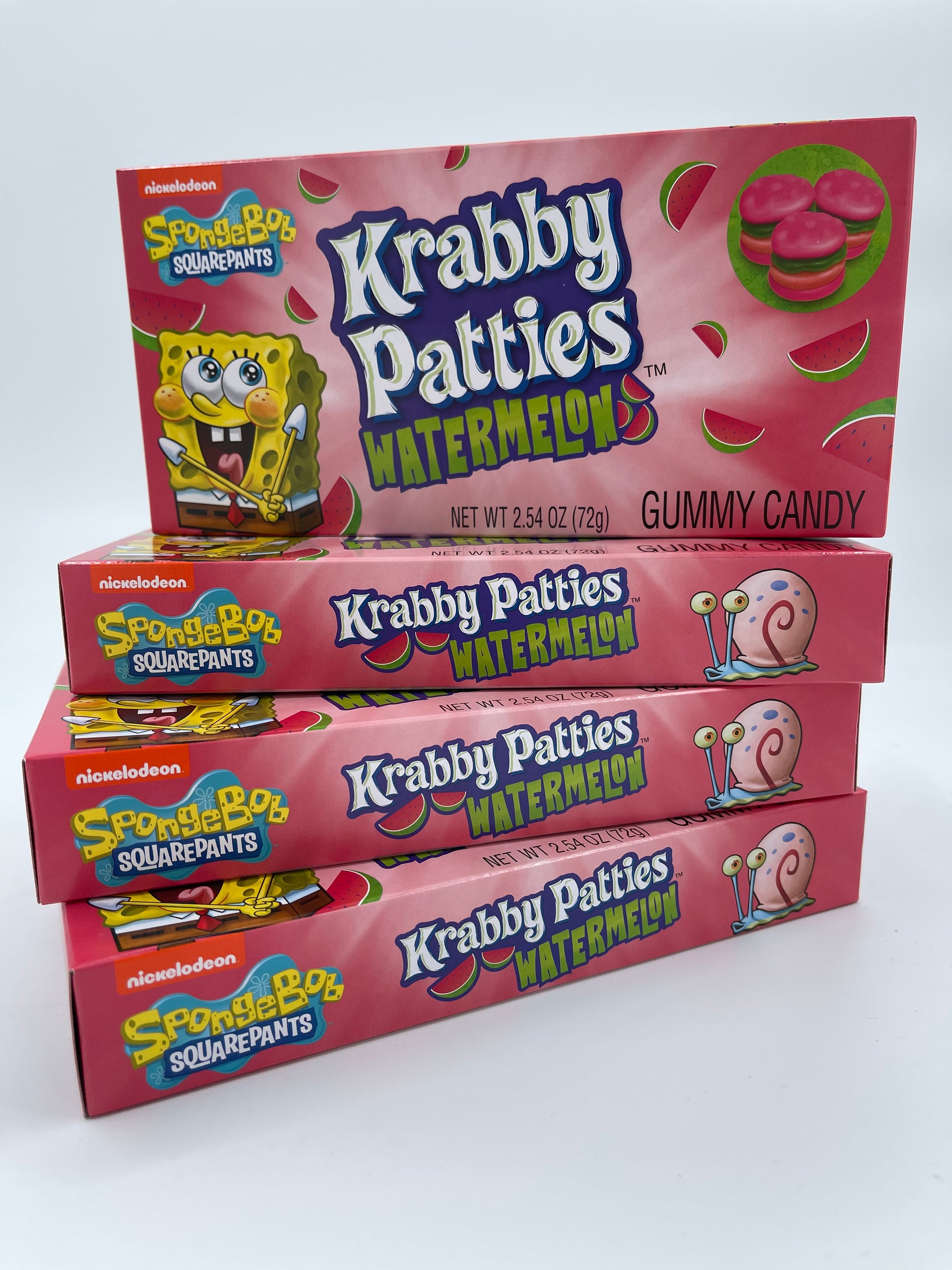 SpongeBob Krabby Patties Watermelon Theatre Box 72g – Sugar Boom